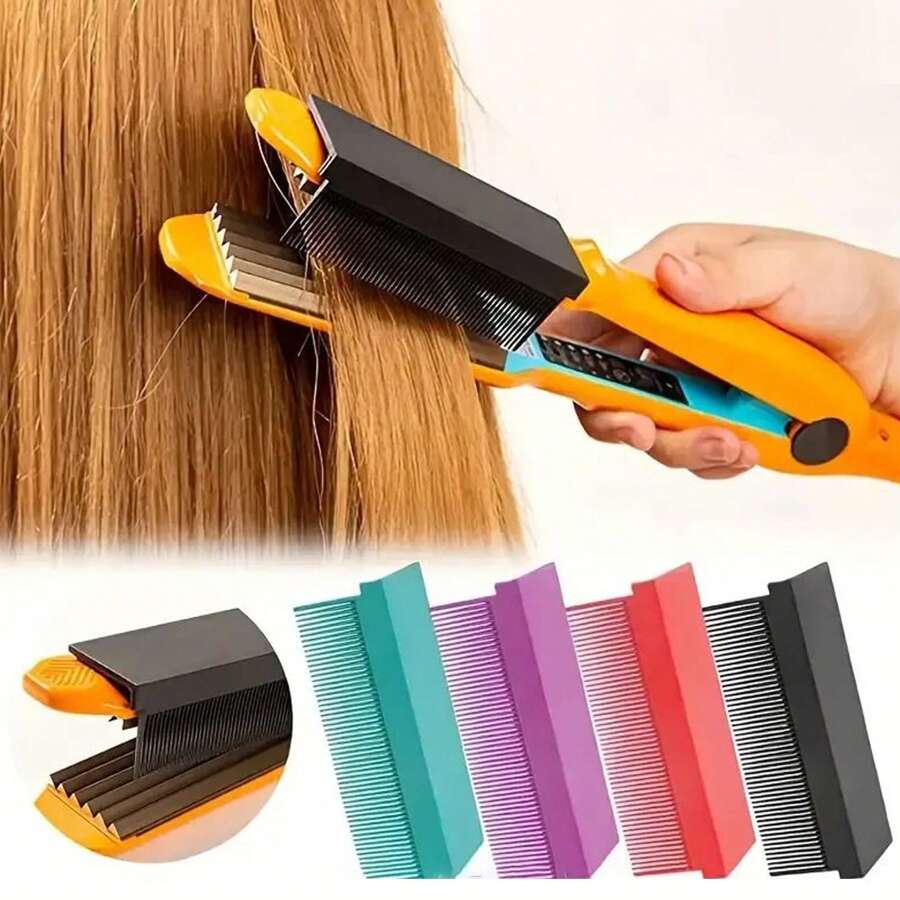 Carbon Fiber Plastic Straightening Comb For Hair Salon & Home Use ...