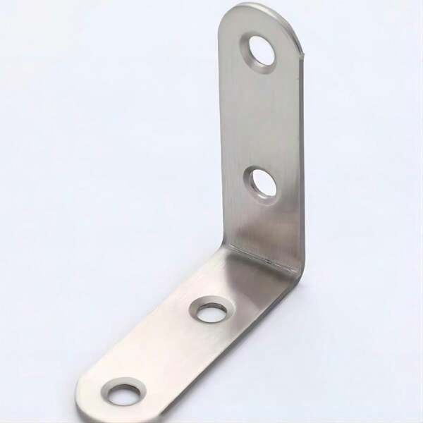 L-shaped Stainless Steel Corner Brace Connector Triangular Plate Angle ...