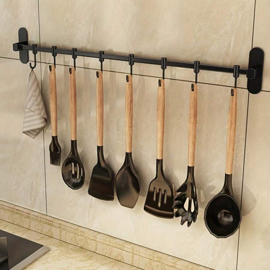 1pc Hanging Pot Rack Hanger, Pot And Pan Hanger Pot Rack Wall Mounted ...