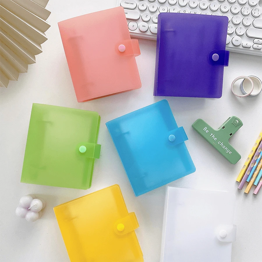 1pc Ring Binder Notebook With 65 Inner Pages And Divided Storage Design ...