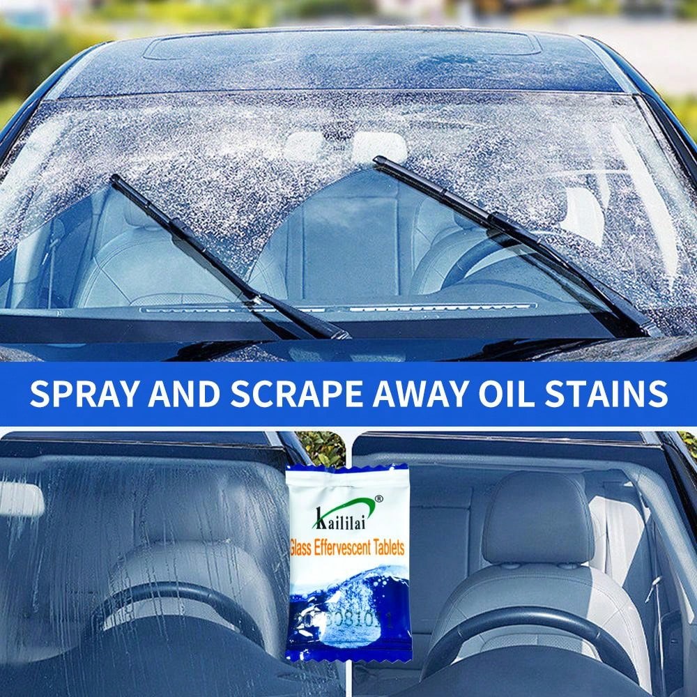 Solid Car Windshield Cleaner Concentrated Effervescent Tablets for Auto ...