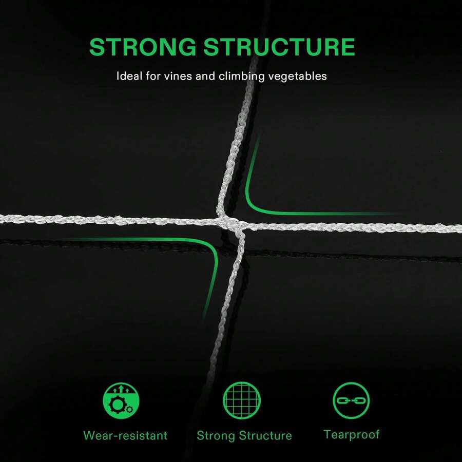 VIVOSUN 5 x 30 ft. Plant Trellis Netting, Heavy-Duty Polyester Grow Net ...