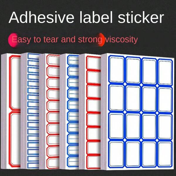 Label Sticker Mouth Pick-up Label Paper Paste Self-adhesive Note ...