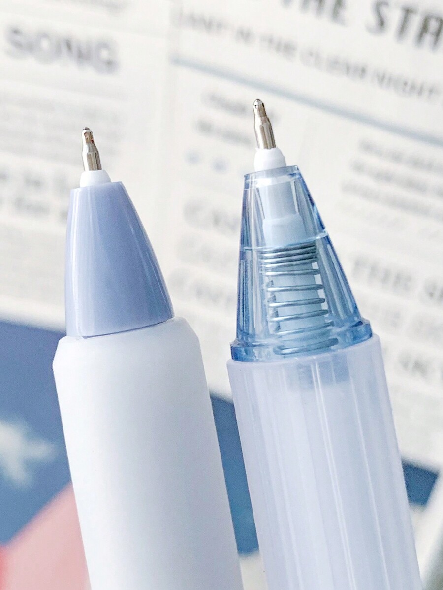 MOKA 7pcs/Box Retractable Gel Pen, Assorted Color Luxury Ballpoint Pens ...