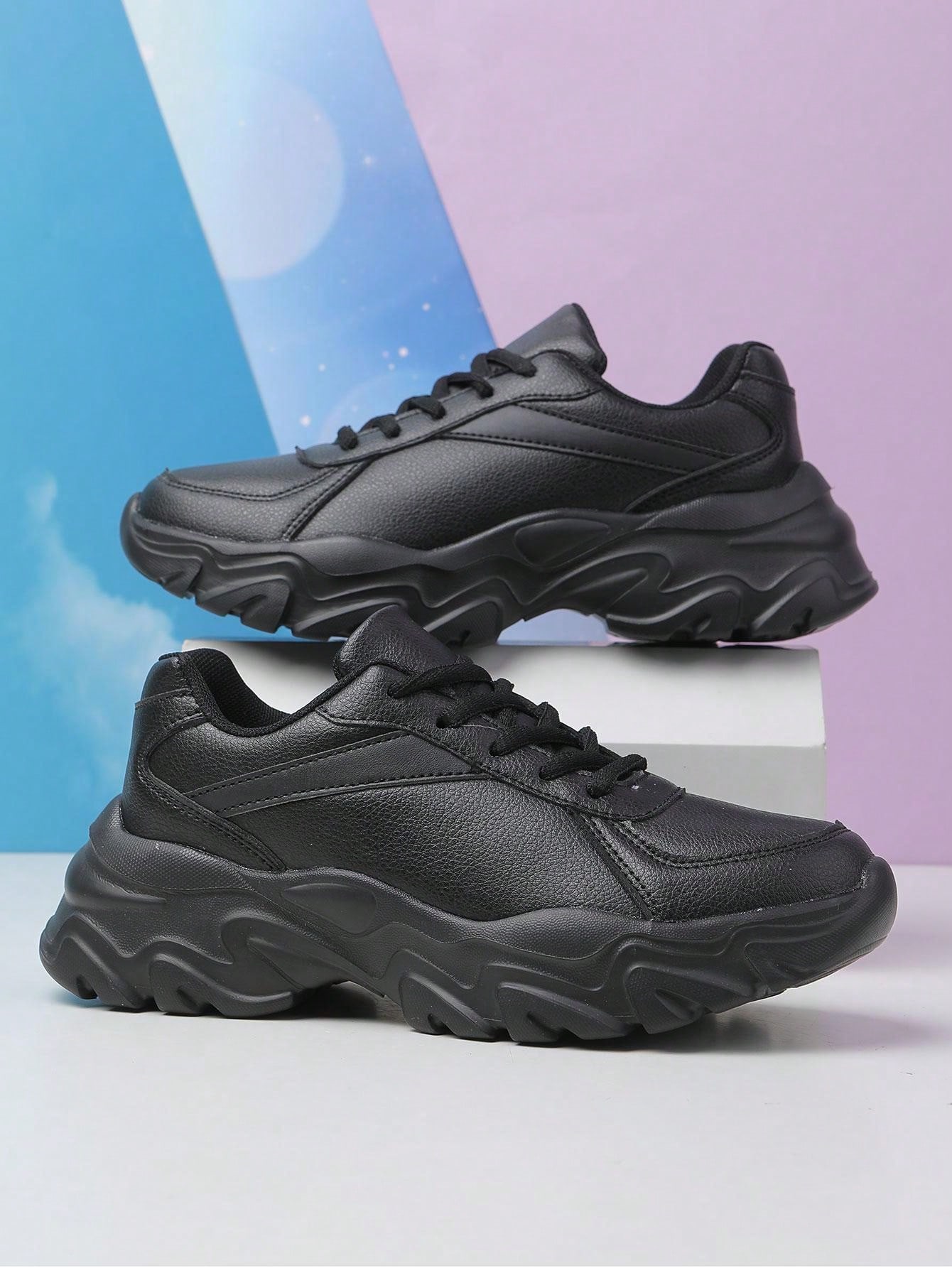 Fashionable Couples' Absorption Cushioning Lightweight Thick-soled ...