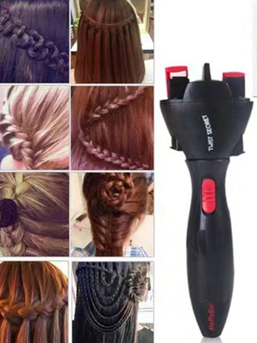 1pc Automatic Hair Braiding Tool Electric Twisted Styling Hair Braider ...