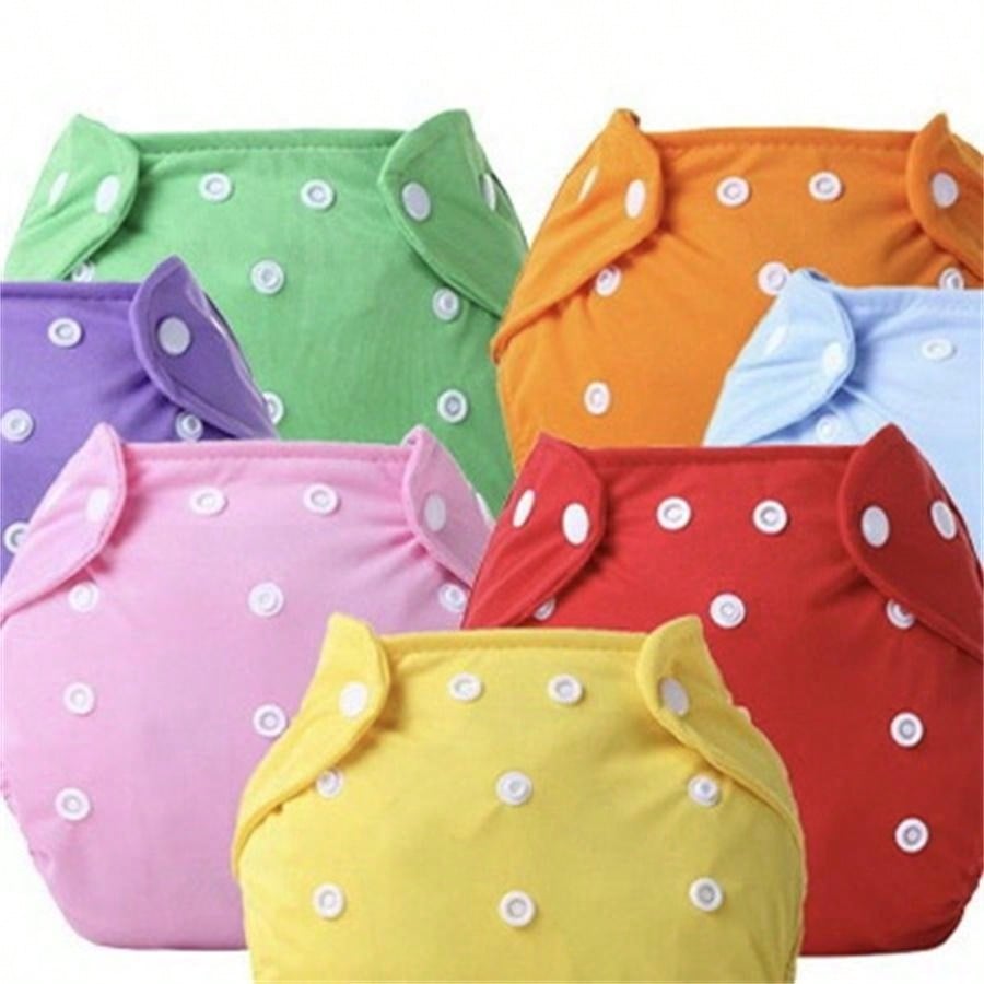 Colorful Diaper Pants For Newborns And Children With Snap Pocket ...