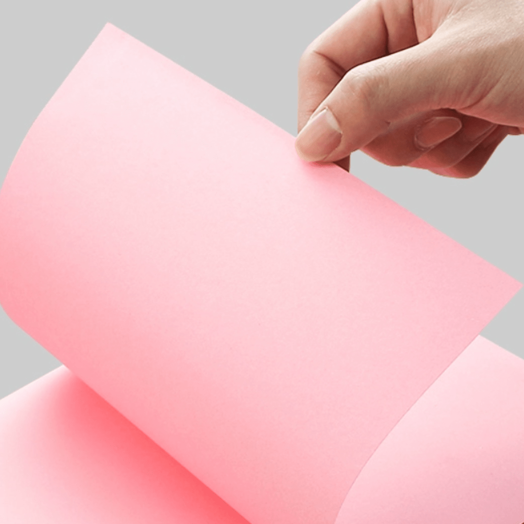 100pcs/pack A4 Color Paper, 80g Colorful Art Paper For Preschool Diy ...