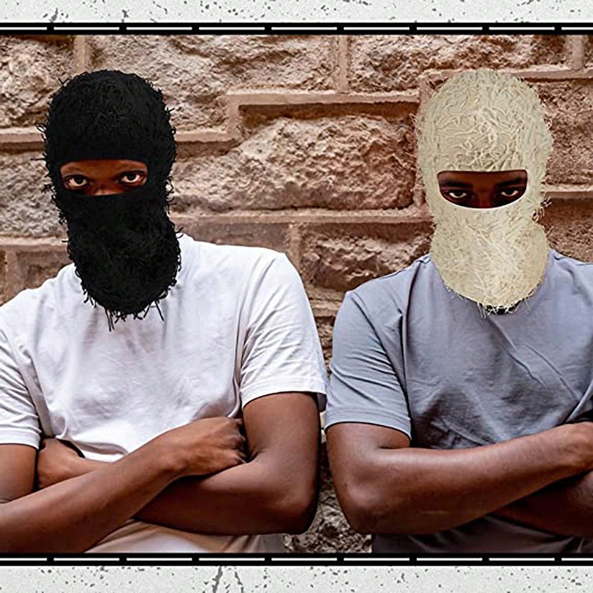 Distressed Balaclava Face Mask Trending Ski Masks Windproof Winter ...