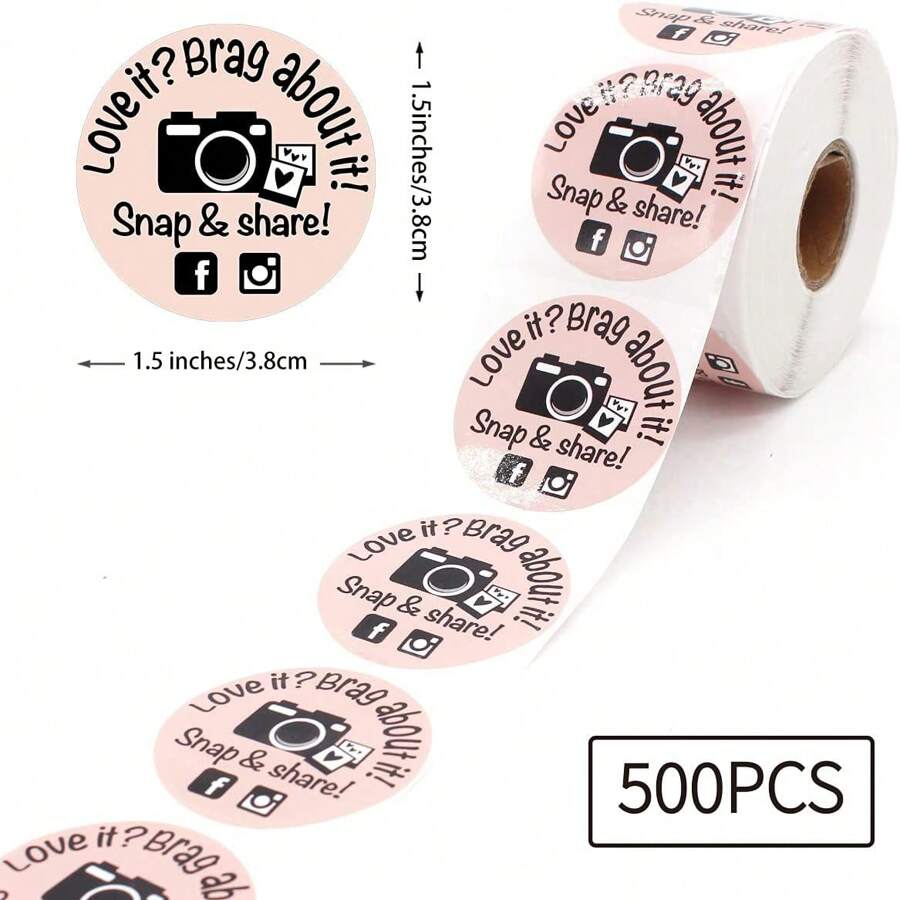 Thank You Stickers, Bakery Stickers, Handmade Craft Stickers, Small ...