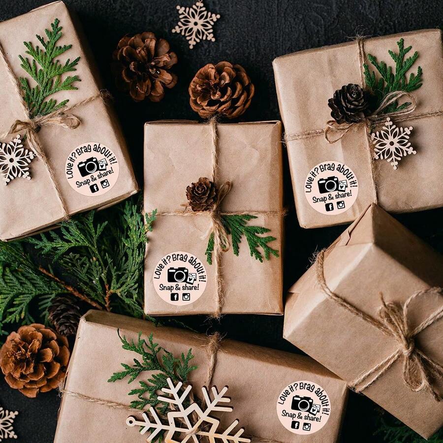 Thank You Stickers, Bakery Stickers, Handmade Craft Stickers, Small ...