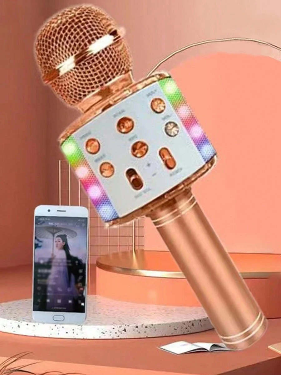 Wireless Microphone, Integrated Microphone And Speaker, Multifunctional ...