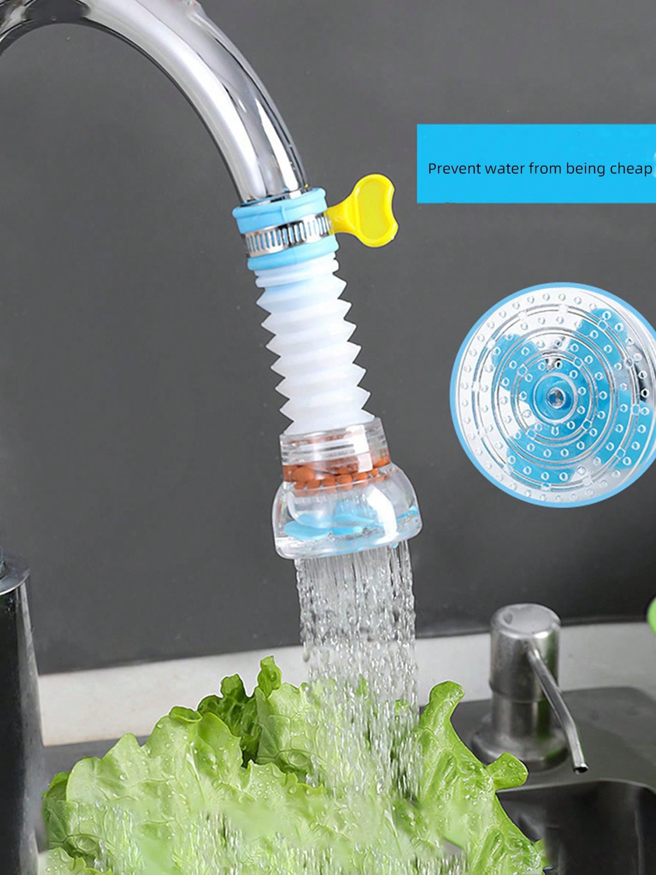 Kitchen Faucet Filter Nozzle With Extensible Maifan Stone Filter, Water ...
