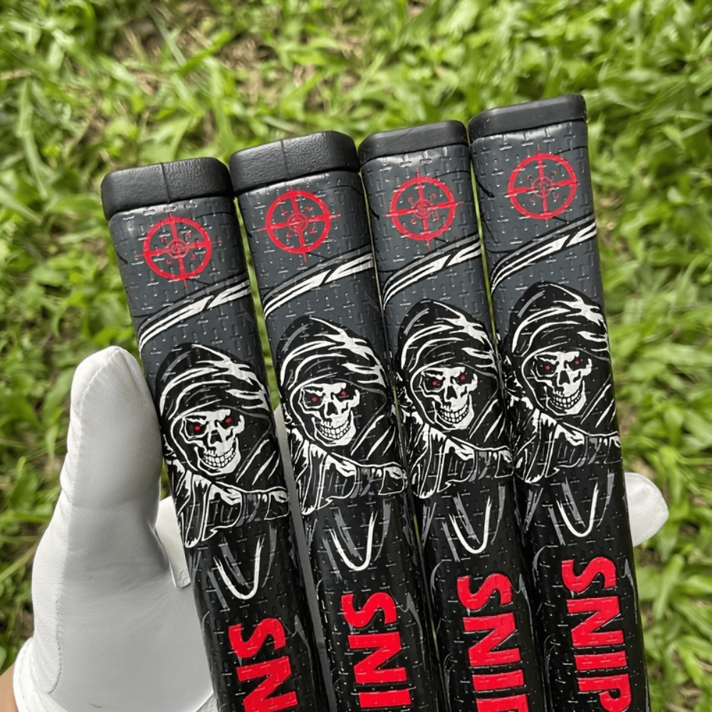 New Putter Golf Grips, PU Material Soft Feeling Skull Putter Grips 1.0 ...