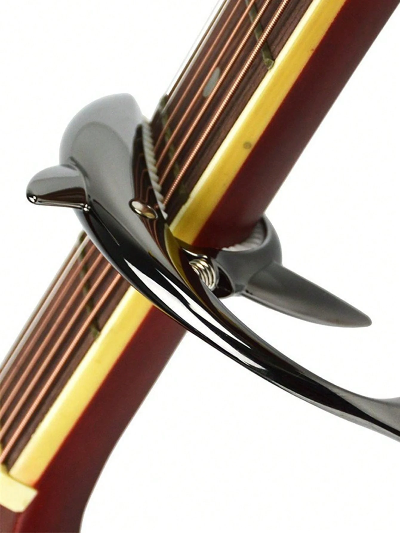 1 Pieza Capotraste De Guitarra Capo Shark Para Guitarra Acústica Y ...