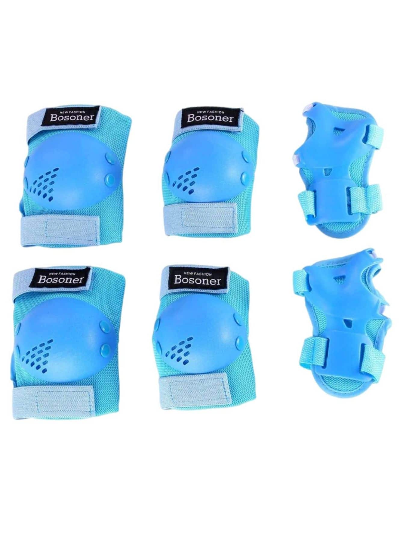 Knee Pads Elbow Pads Wrist Guards 3 in 1 Set Mint Blue | SHEIN USA