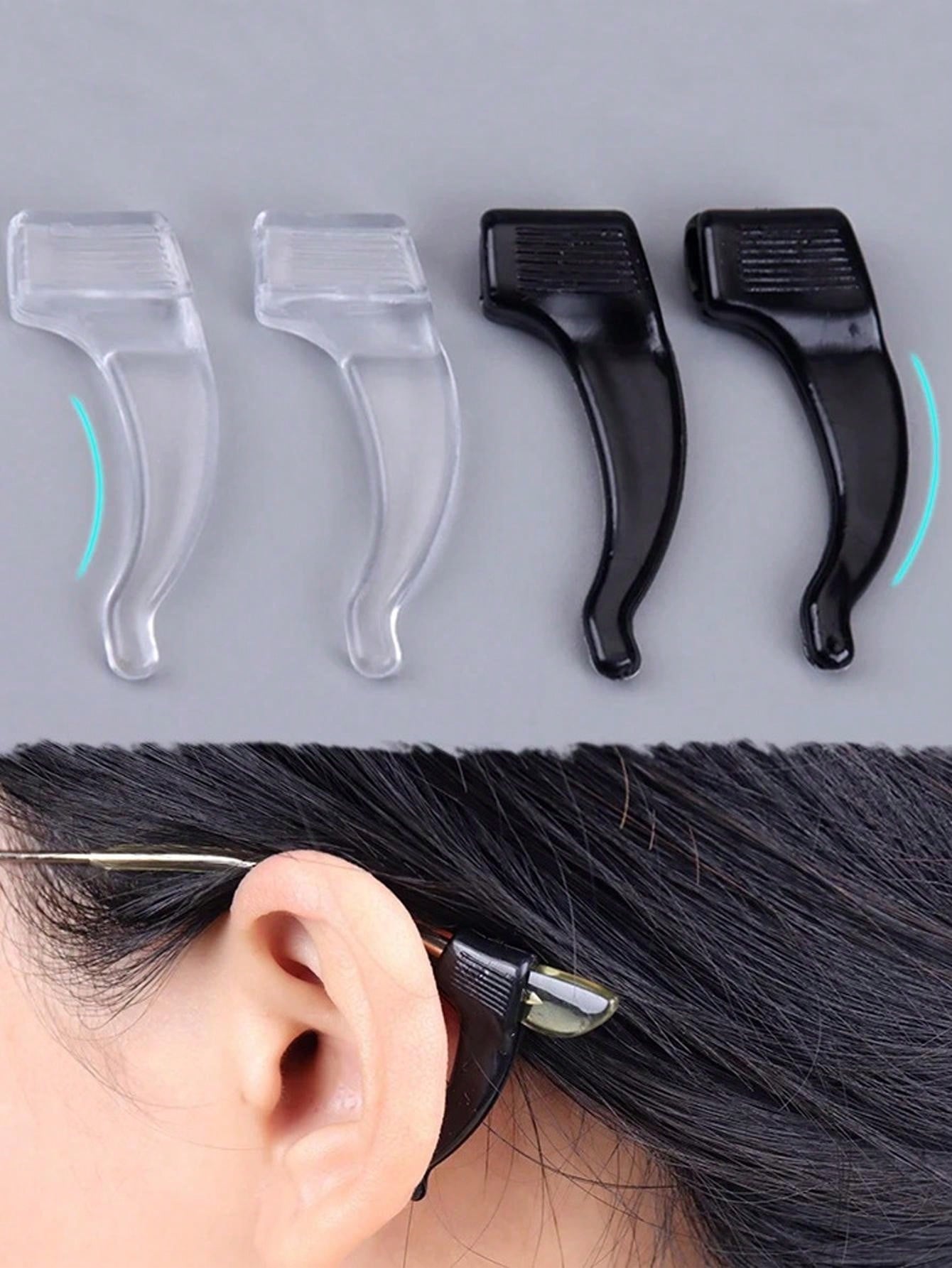 20pcs Anti-slip Silicone Ear Grip Glasses Eyeglasses Leg Ear Hook ...