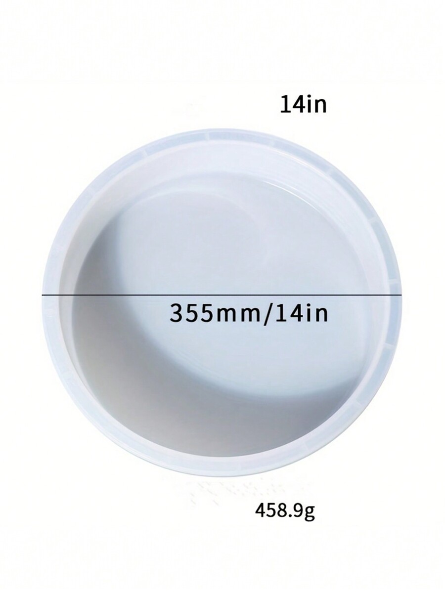 14in Round Resin Casting Mold, Diy Large Round Resin Mold For Making ...