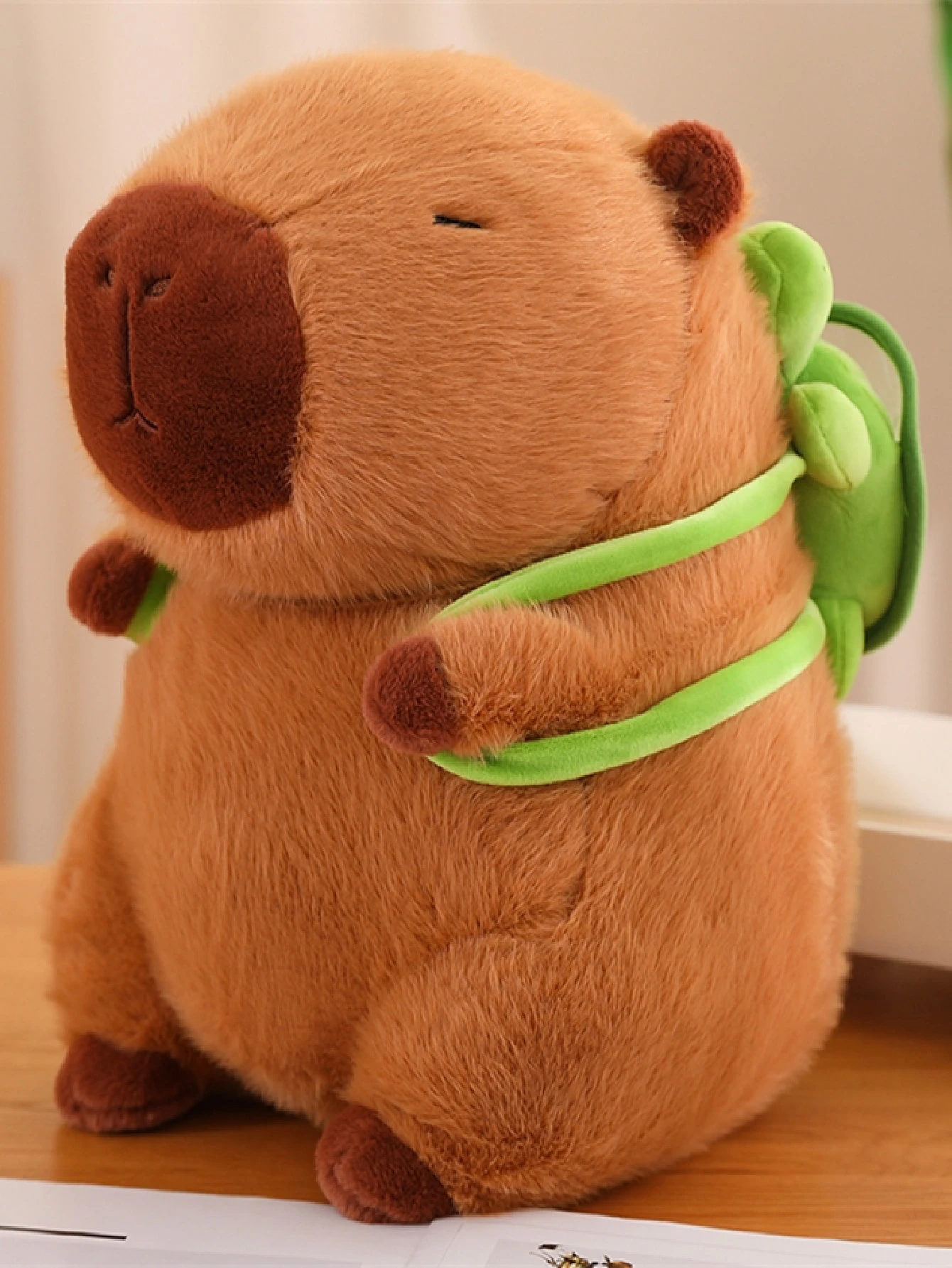 Capybara Stuffed Animal Plush Charm, Cute Capybara Plush Carrying A ...