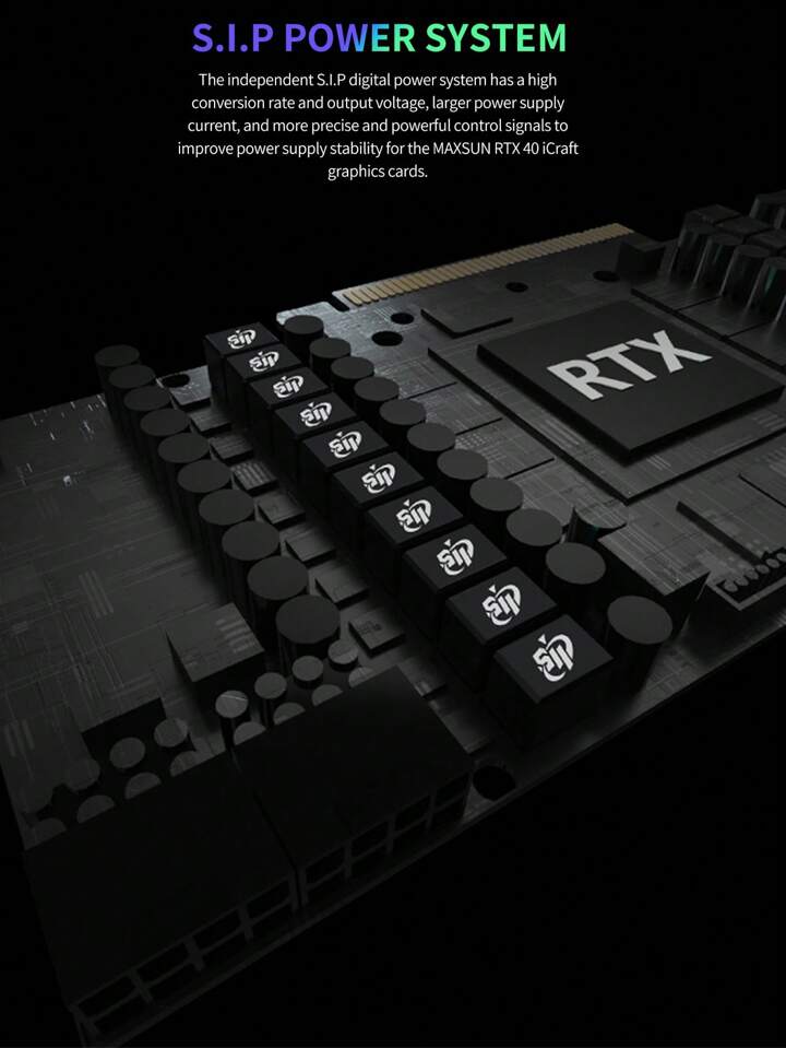 MAXSUN Graphics Cards RTX 4060 Terminator W 8G S1 GDDR6 GPU 128bit PCI ...