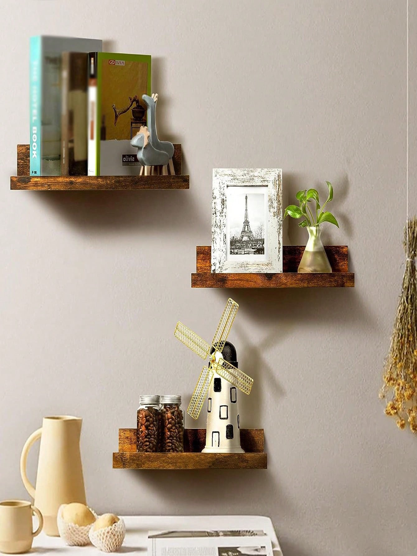 hanging shelves,shelves for room wall,Floating Shelves for Wall Decor ...