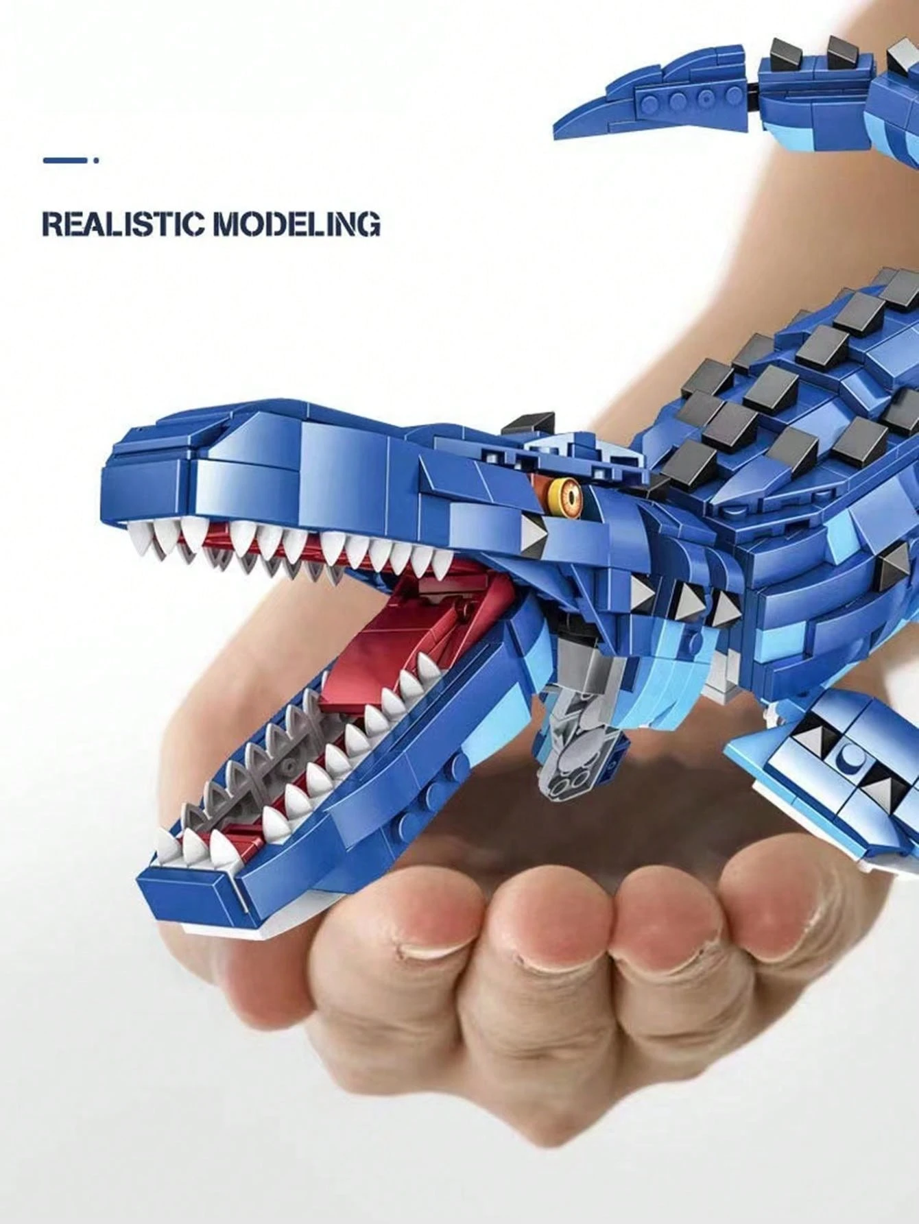 Dinosaur Series Building Blocks Set With 700pcs, Including Tyrannosaurs ...