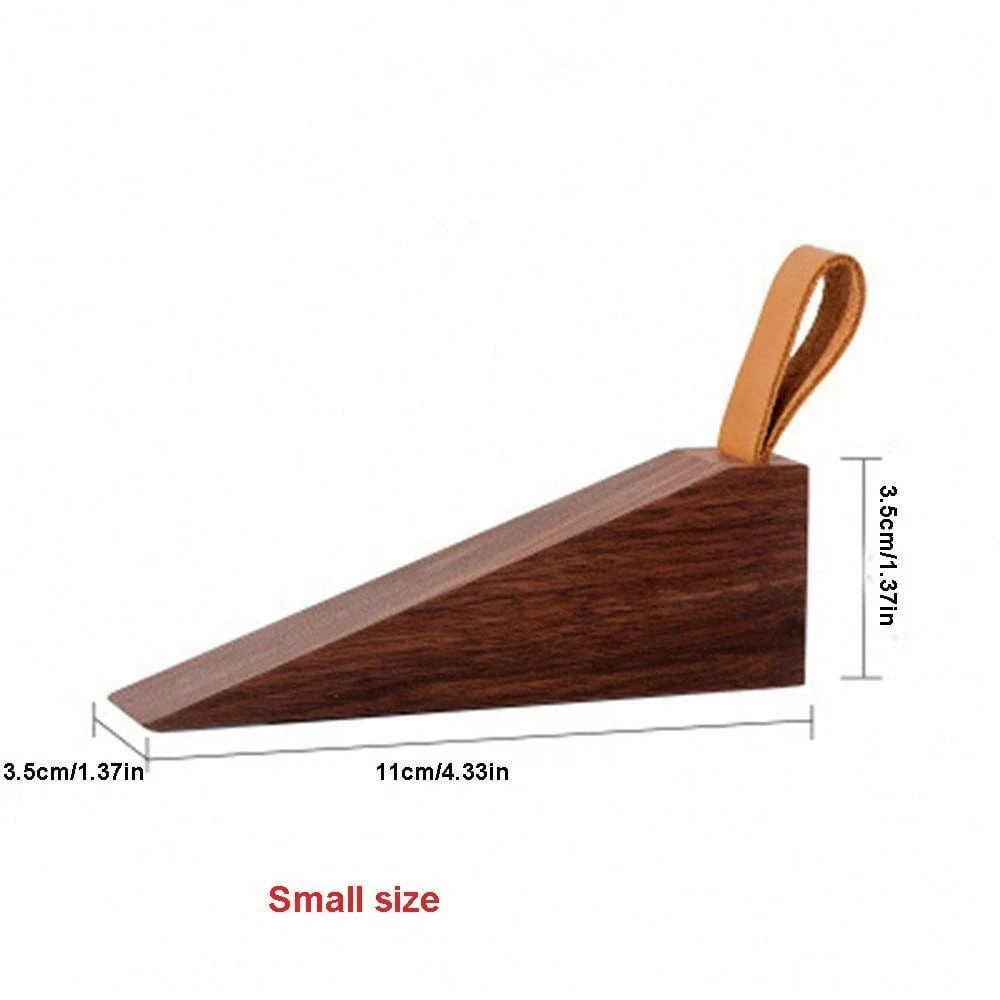 Solid wood door stop bedroom moving top door to prevent closing Wooden ...