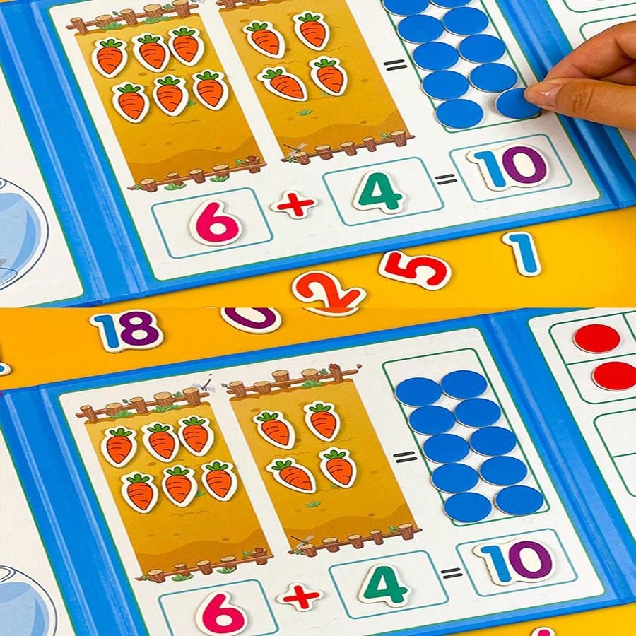 Mathematics Teaching Aid For Kindergarten Addition And Subtraction ...