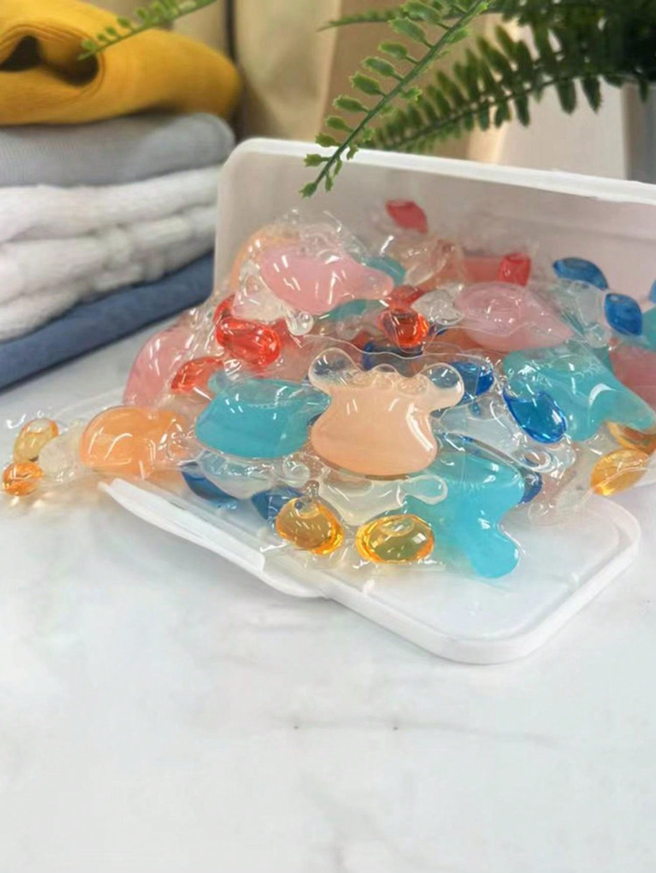 4pcs Panda Laundry Beads, Household Long-lasting Fragrance 3-in-1 ...