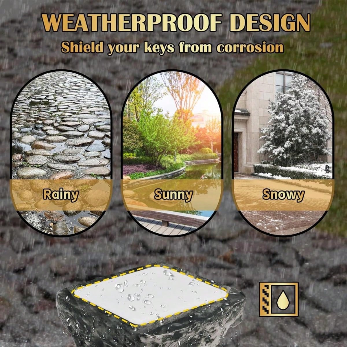 1 pc Hide a Key Outdoor Christmas Birthday Gifts for Him Her Wife Mom ...