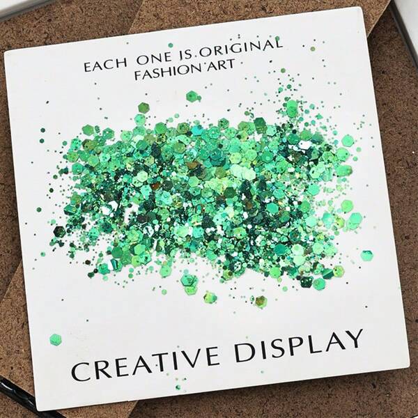 Mixed Size Holo-color Glitter Dust For Nail Diy Decorating, Aurora ...