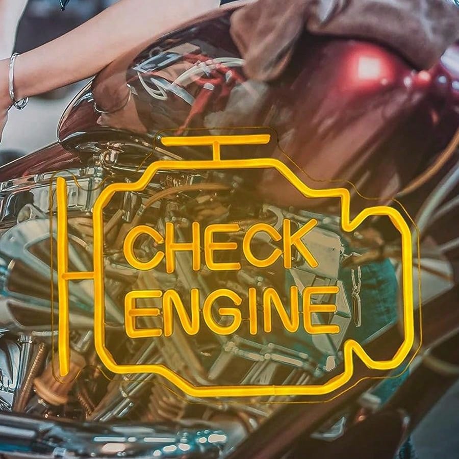 Check engine neon sign | SHEIN UK