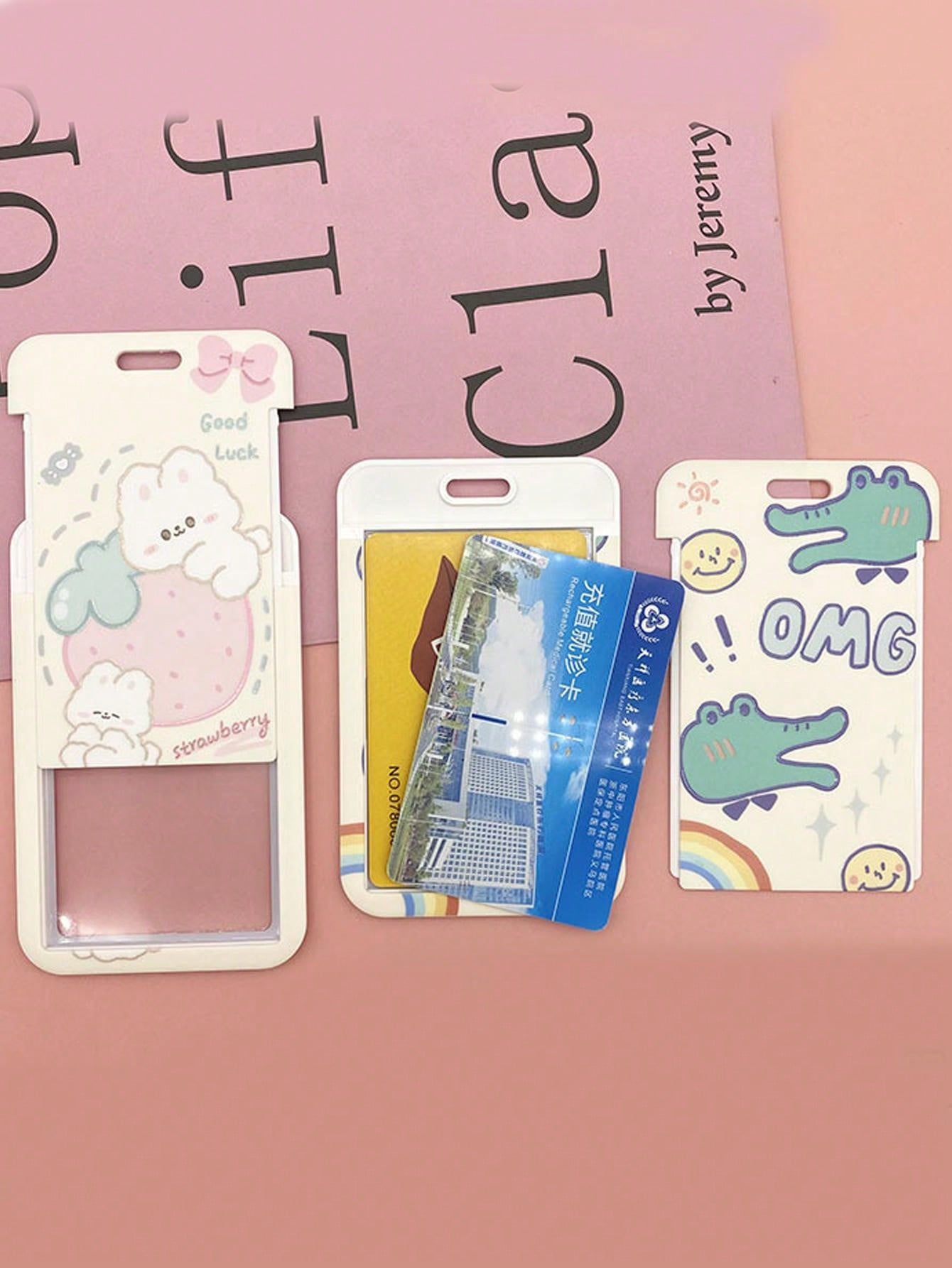 Student Transportation Card Holder For Subway And Bus Passes, Id, Name ...