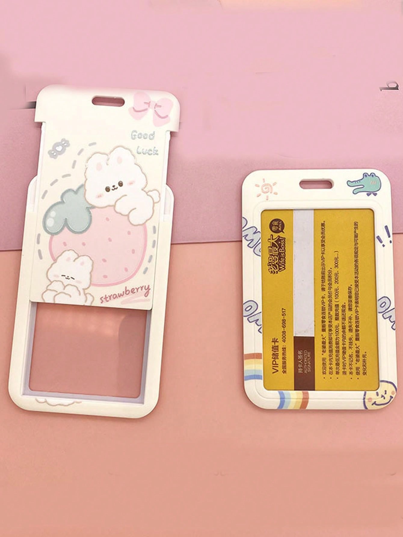 Student Transportation Card Holder For Subway And Bus Passes, Id, Name ...