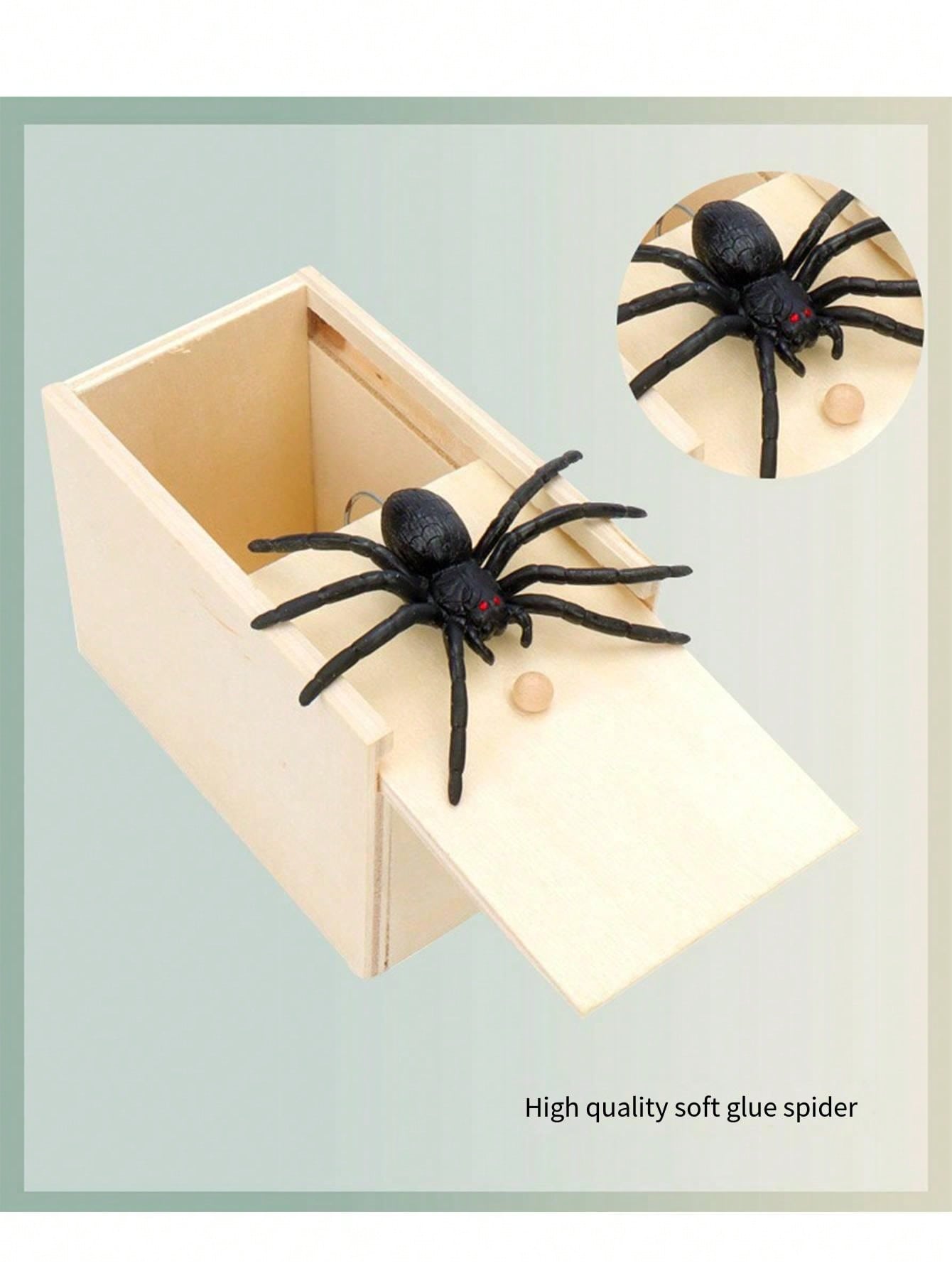 Prank Scare Box Spider Box Creative Gift Gag Toys That Look Like Real ...
