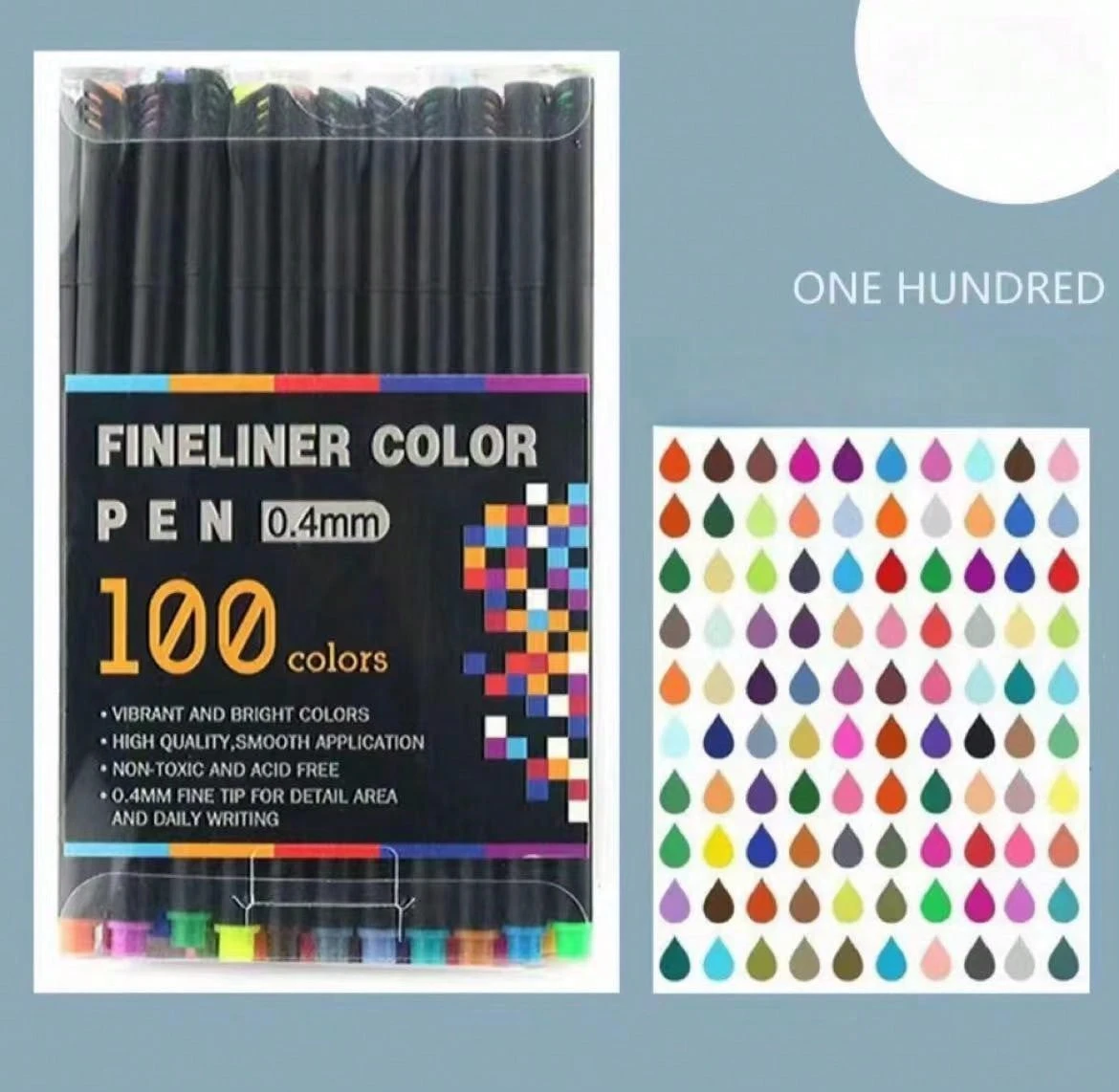 100 Colors Hook Line Pen | SHEIN USA