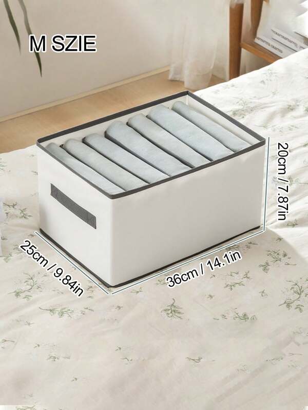 Clothes And Pants Sorting And Storage Box With Compartments | SHEIN USA