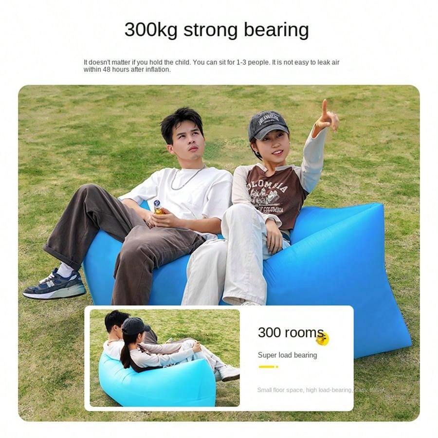 Sofá Perezoso Al Aire Libre, Sofá Inflable, Saco De Dormir Portátil ...