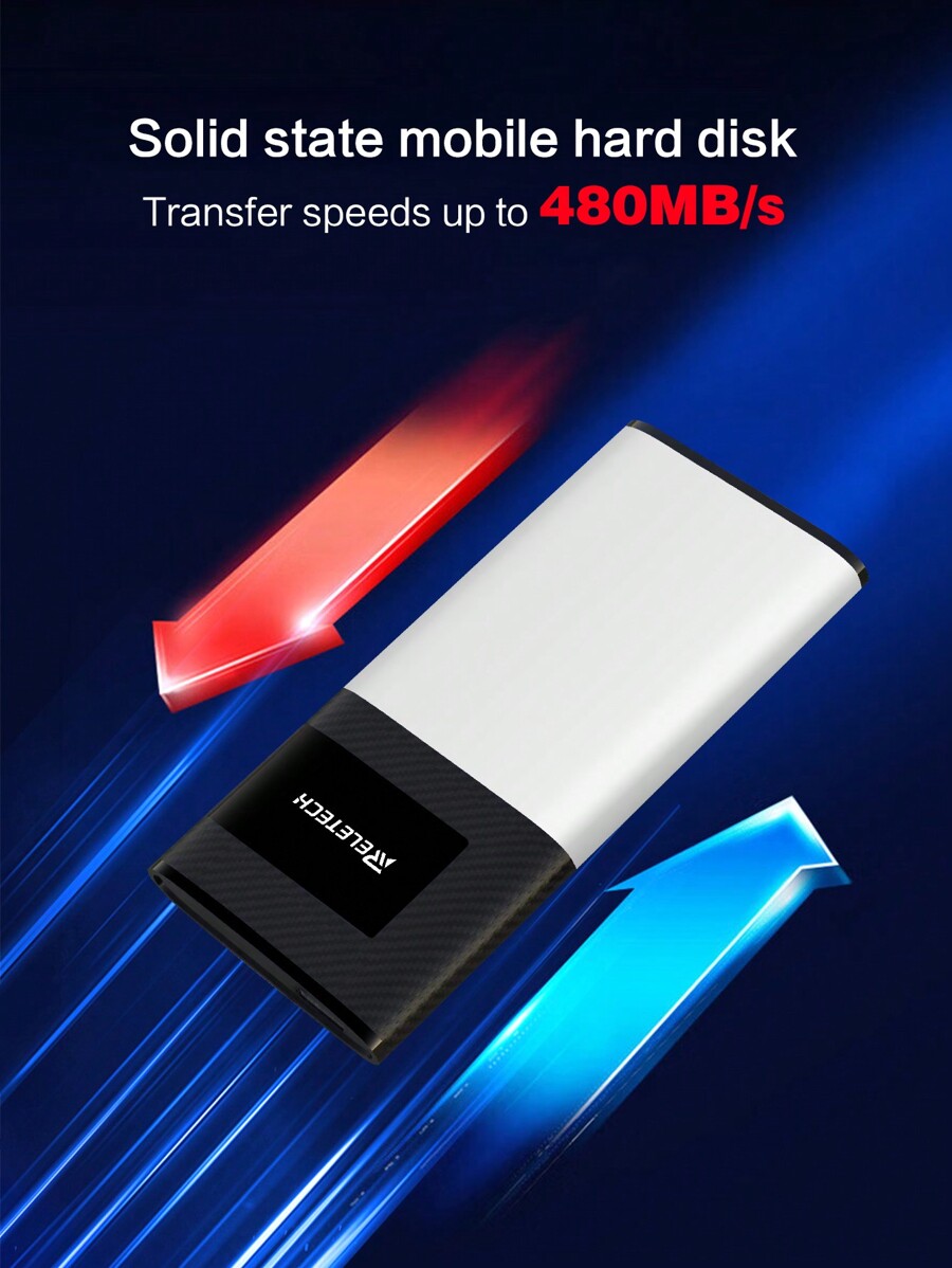 P20 Portable SSD Type-C 3.1 GEN2 Mobile Solid State Drive PSSD 512GB for Laptops Destops PS5 PS4 ...