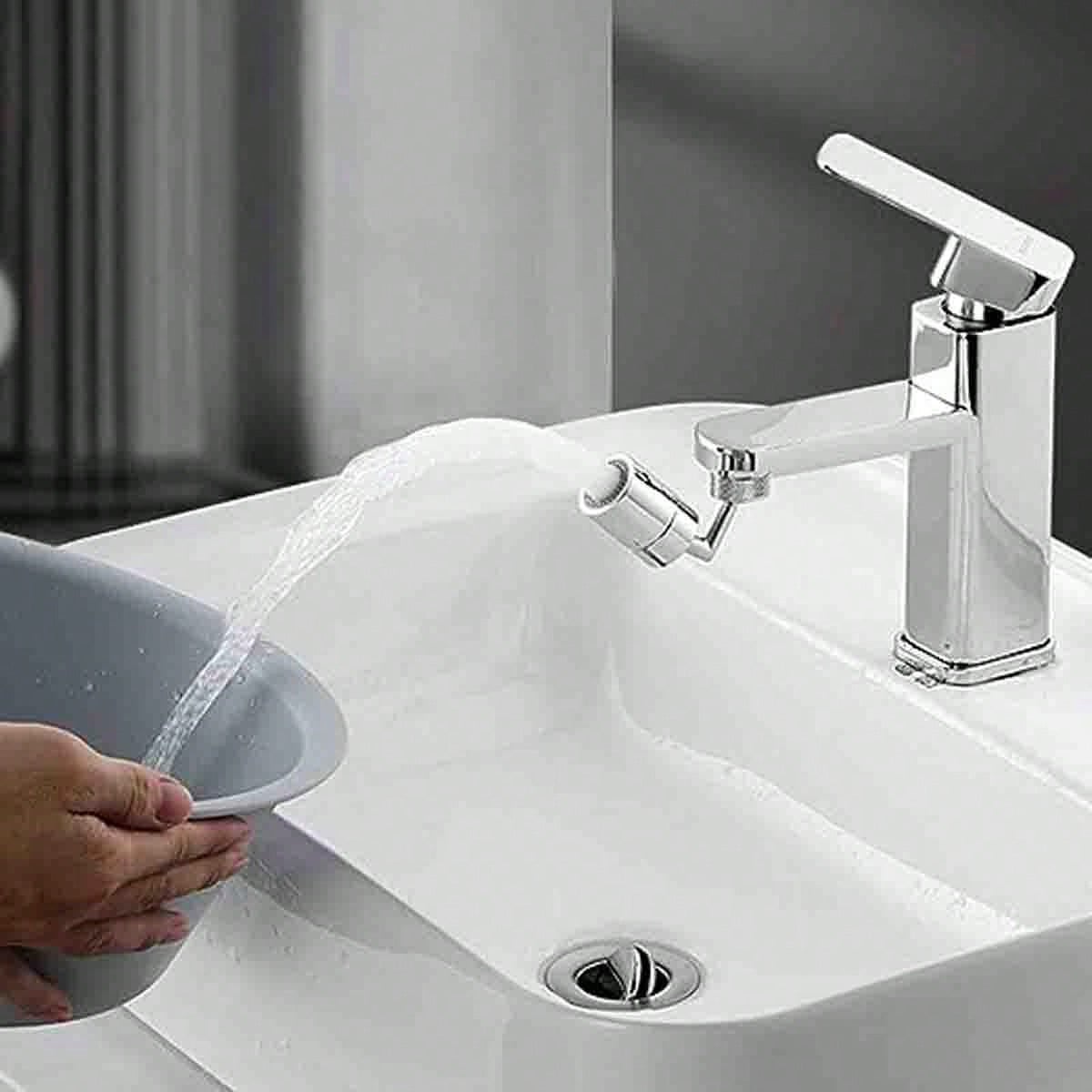 720 Degree Swivel Sink Faucet Aerator Big Angle Spray Aerator Dual