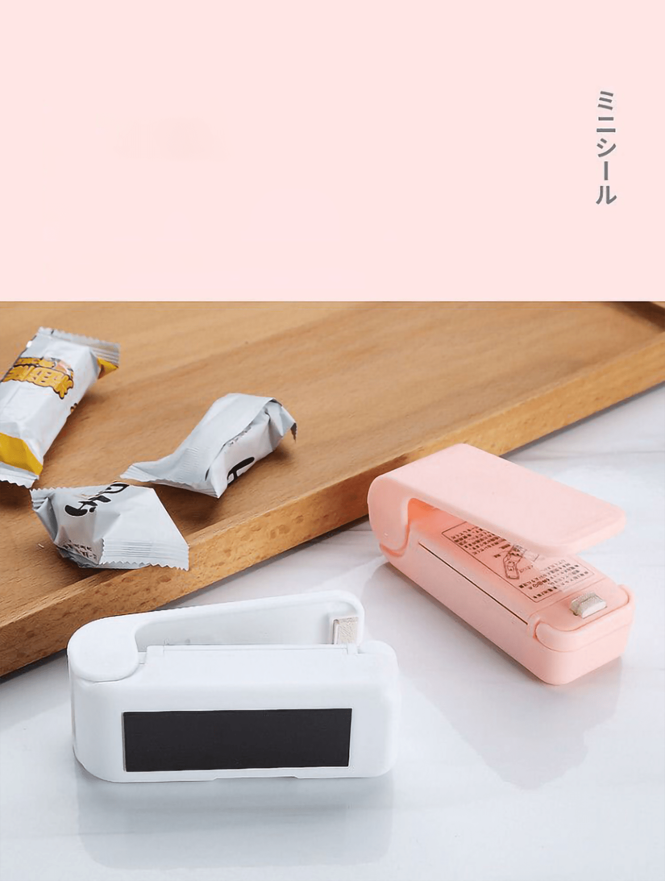 1pc Portable Mini Snack Sealer Machine, Plastic Bag Food Saver And ...