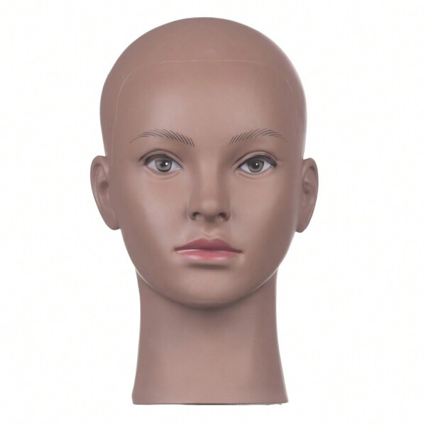 Female Bald Mannequin Head Professional Cosmetology Face Makeup Doll ...
