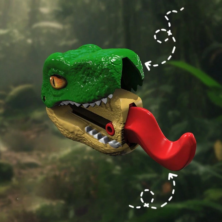 Dinosaur Carrot Knife Tyrannosaurus Rex 3d Stretching Folding Cutting ...