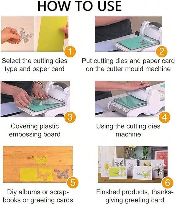 1pc Rectangle Shaped Carbon Steel Metal Embossing Paper Art Cutting Die ...