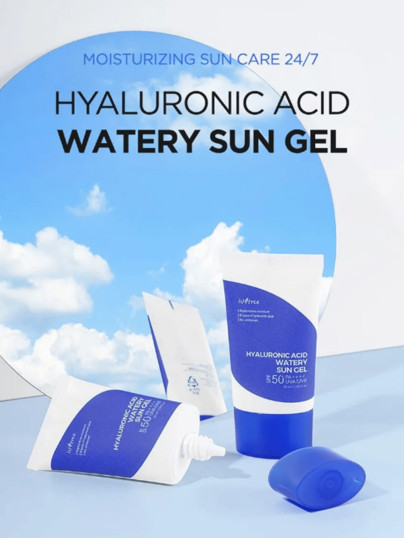 ISNTREE - Hyaluronic Acid Watery Sun Gel Sunscreen MINI 10ML | SHEIN USA