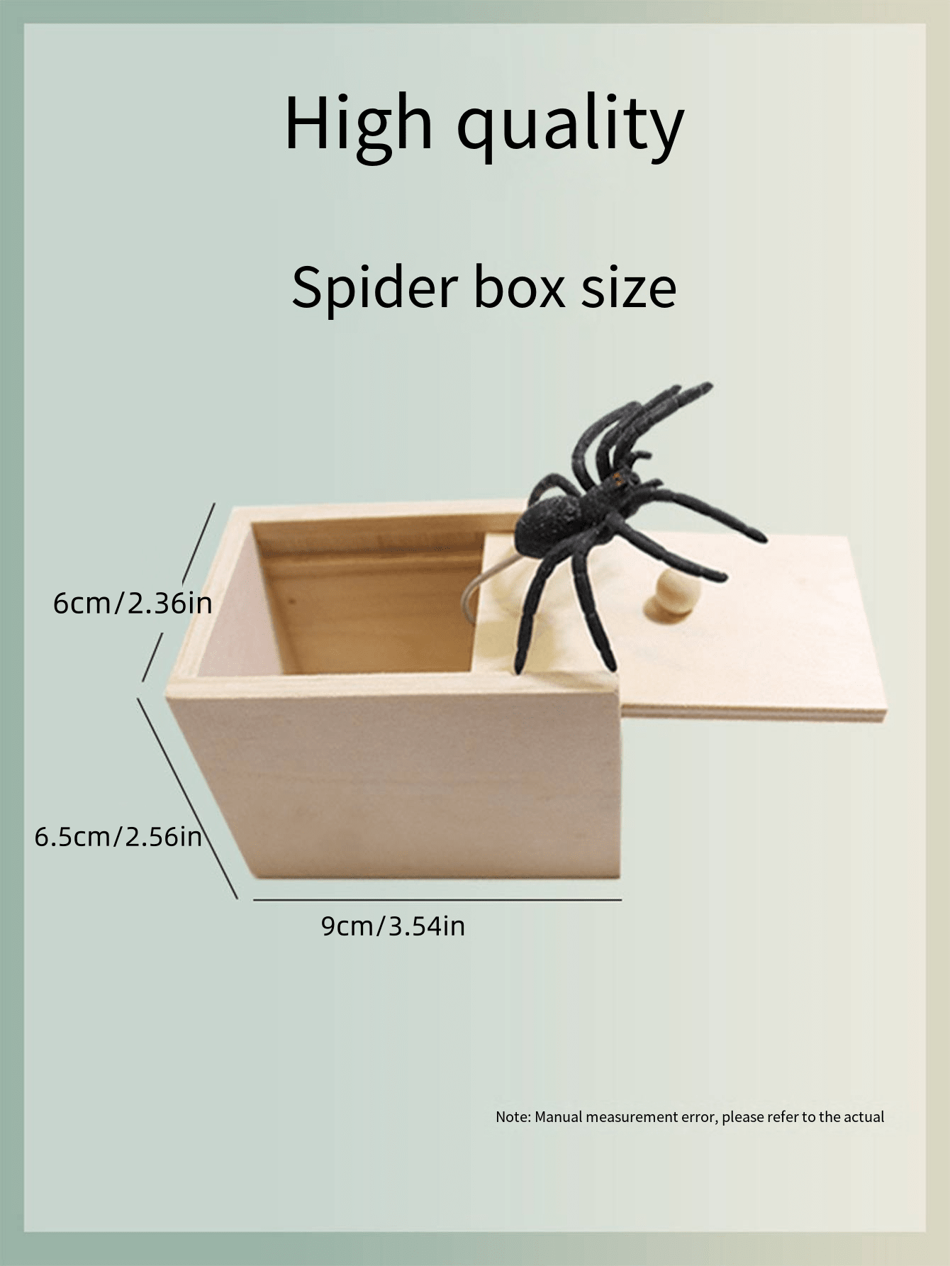 Prank Scare Box Spider Box Creative Gift Gag Toys That Look Like Real ...
