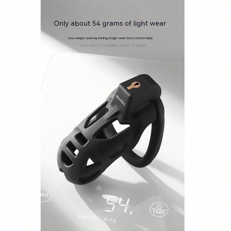 Chastity Lock Python With Ring Male JJ Chastity Bird Cage Abstinence ...