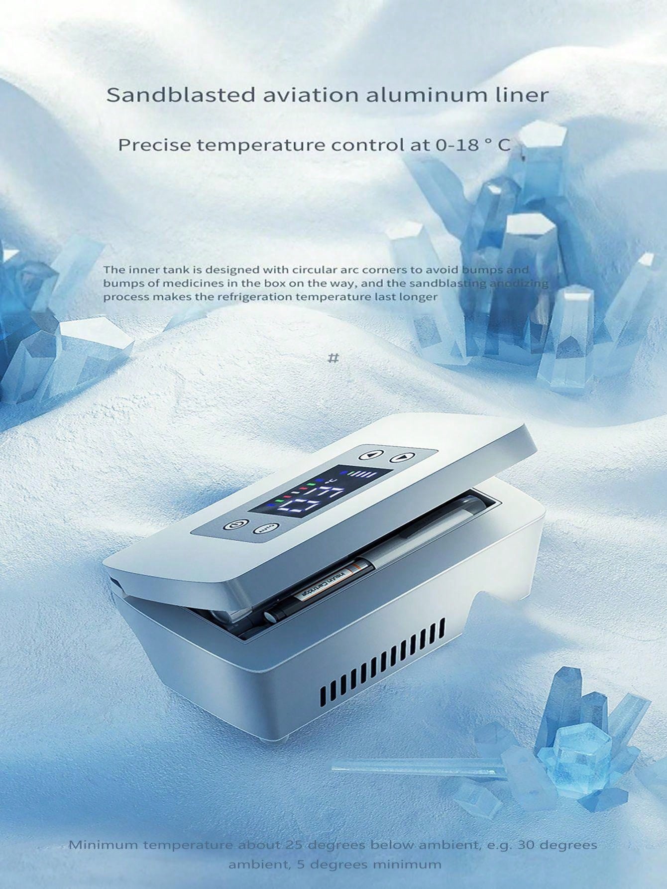 Portable Insulin Refrigerator For Car/travel/home, Mini Fridge For ...