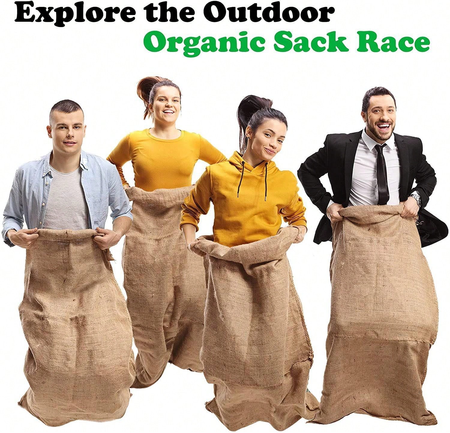 Bring the Fun to Your Next Outdoor Event with Large Burlap Potato Sack ...