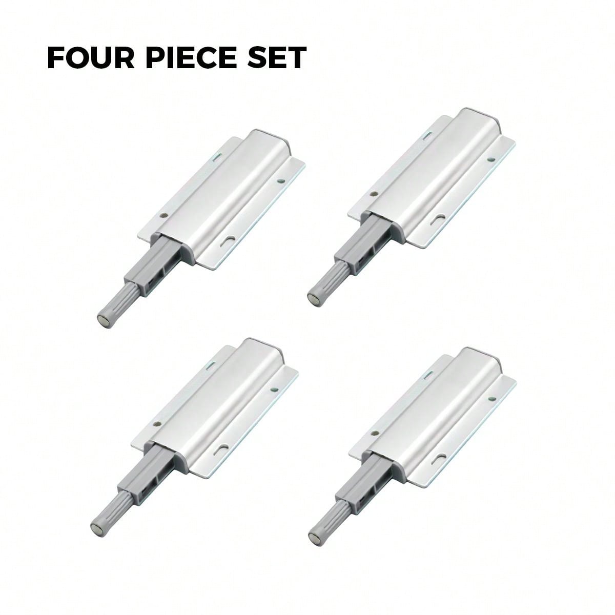 Magnetic Push Latches for Cabinet Door 4 Pack Push to Open Door Latch ...